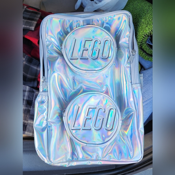 Lego | Other | Lego Shiny Holographic Backpack | Poshmark